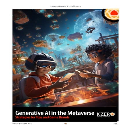 Leveraging Generative AI in the Metaverse: Toys and Games sector | PDF | 3-D Graphics | Computer ...