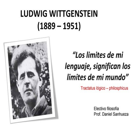 L. wittgenstein | PPT
