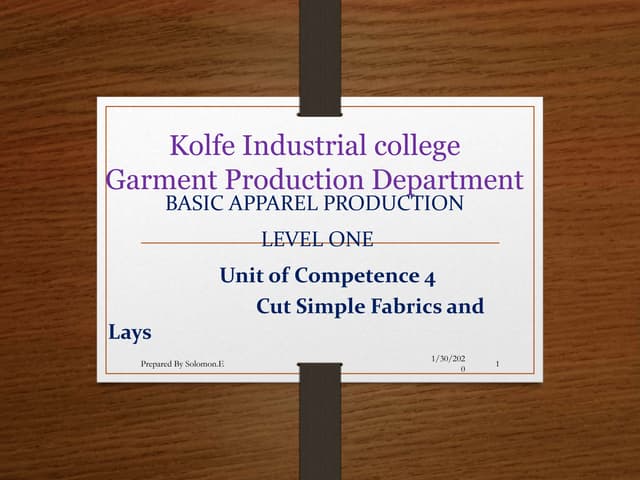 6. Prepare and Cut Materials.pptx