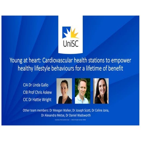 Young at heart: Cardiovascular health stations to empower healthy ...