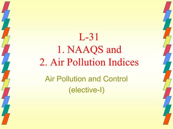 Gaussian Plume Dispersion Model | PPT