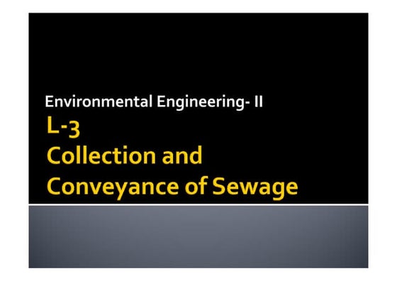 Sewage disposal methods- Sanitation and sewer system | PPT | Science