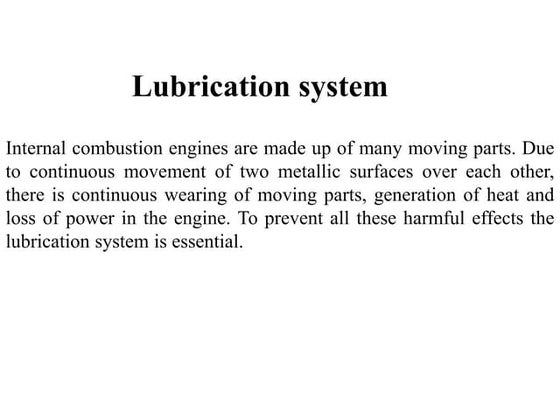 LUBE OIL MANUFACTURING PROCESS | PPT