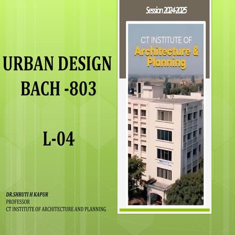 L-4 Understanding urban form in urban design.pdf