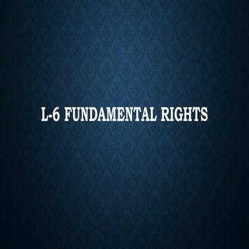 Fundamental Rights.ppt indian cionstitutin | PPTX
