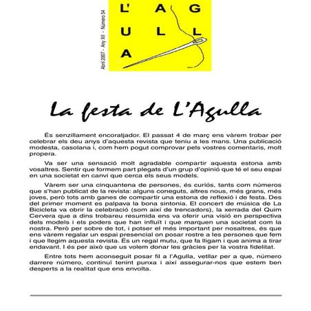 L Agulla 054 | PDF