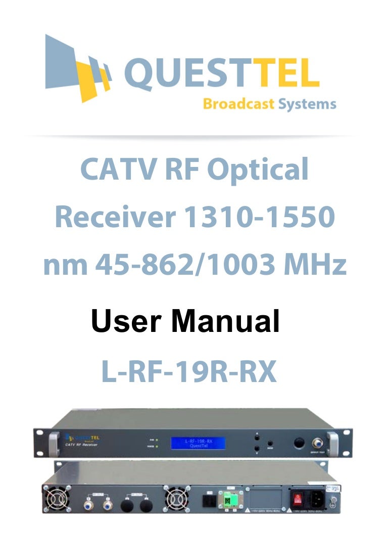 Catv Optical Receiver Circuit Diagram [diagram] Caterpillar