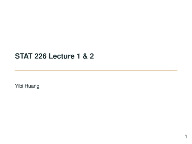 Introduction to Maximum Likelihood Estimator | PPTX