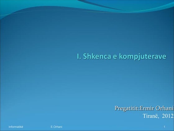 Histori dhe zhvillimi i kompjuterave | PPTX