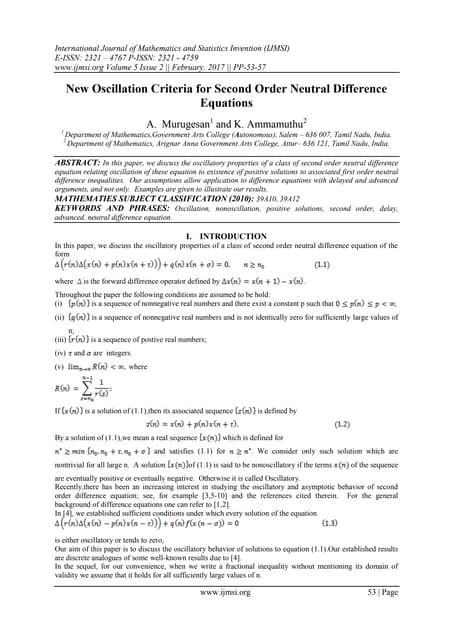 Oscillation Criteria for First Order Nonlinear Neutral Delay Difference Equations with Variable ...