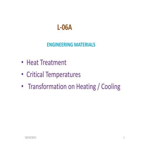 Austempering and Martempering in Metallurgy | PPTX