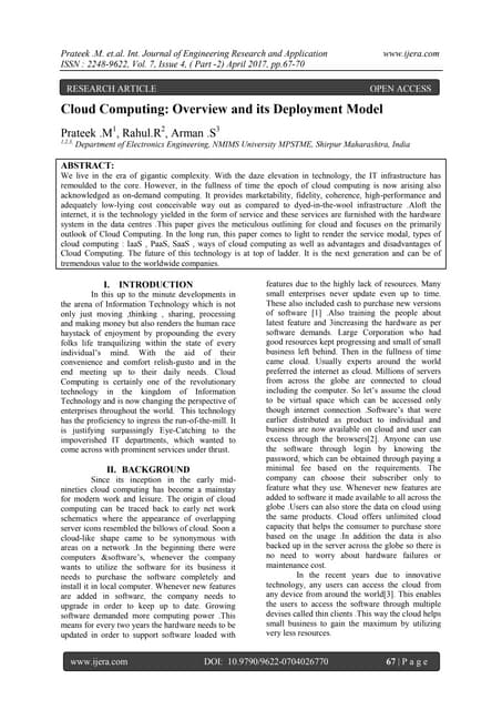 Cloud computing ppt | PPT