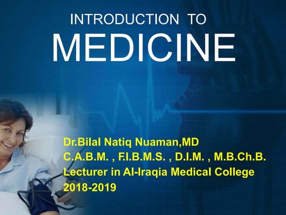 Introduction to internal medicine | PPT