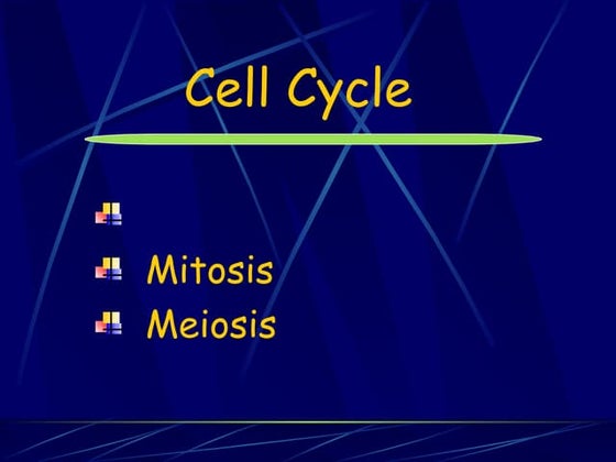 Cell Division | PPTX