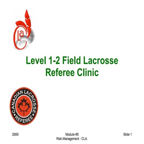 L1 2 Mod 5 Risk Management | KEY