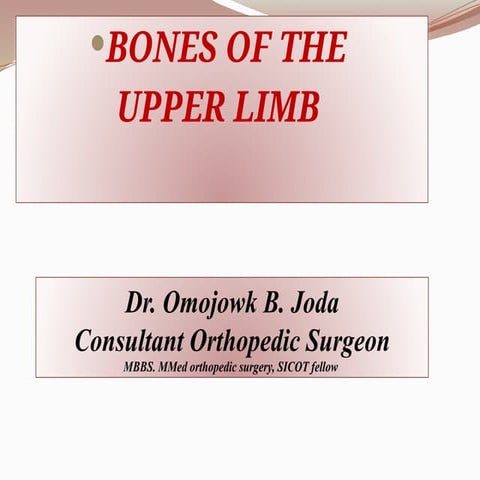 Radius bone anatomy | PPTX