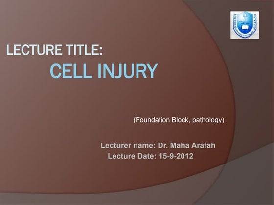 Cell injury | PPT