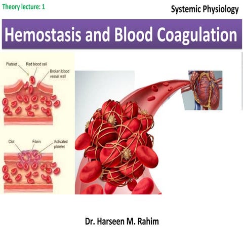 Blood coagulation cascade | PPTX