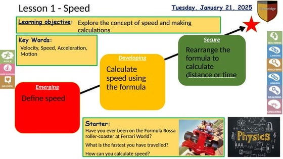 Grade 7 (speed, distance and time) sir pascual | PDF | Physics | Science