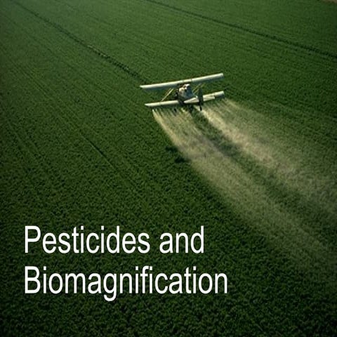 Grade 9, U3-L10 pesticides and biomagnification | PPT