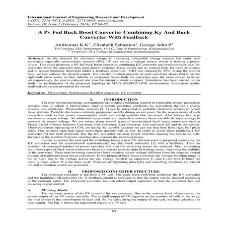 International Journal of Engineering Research and Development | PDF