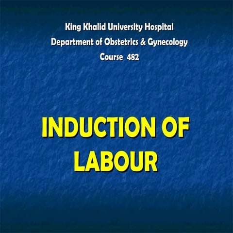 L12- Induction of Labor.ppt. . | PPT