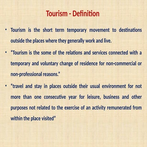 Tourism, meaning and types and potential for tourism development in ...