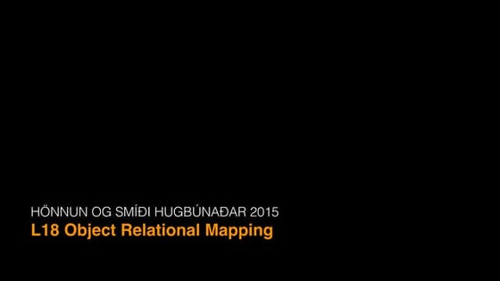 Object Relational Mapping In Real World Applications Ppt