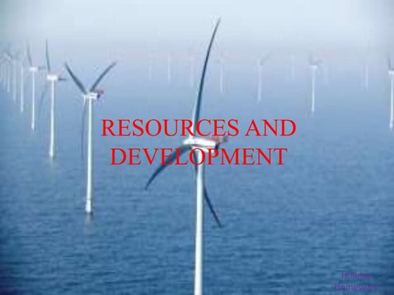 Resources and development Class 10 | PPT