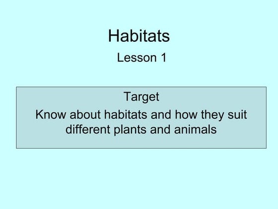 Animal & plant adaptations, Leah | PPTX | Pets