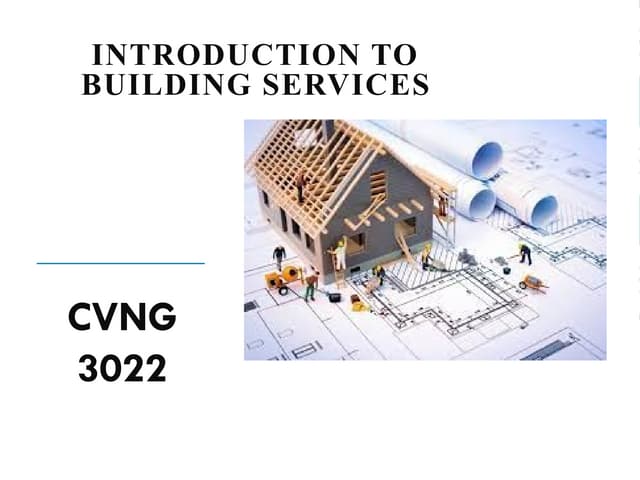 Introduction To Building Services | PDF | Power and Energy Industry ...