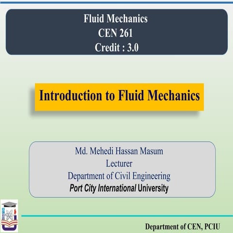 L_1_Introduction to Fluid mechanics.pptx