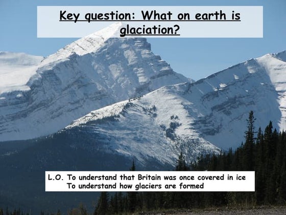 Glacial Features On Topographic Maps | PPT