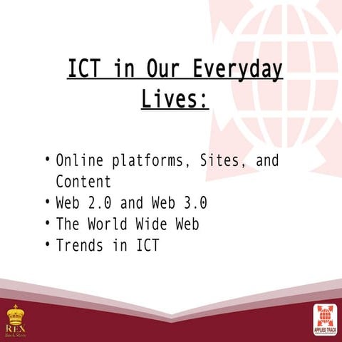 L1 Introduction To Information And Communication Technologyppt