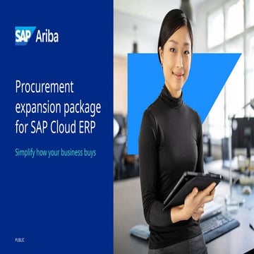 Comprehensive Guide to Selling SAP Cloud ERP Procurement Expansion Package | PPTX