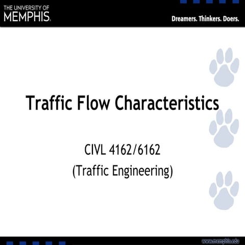 L1 Traffic Flow Parameters | PDF