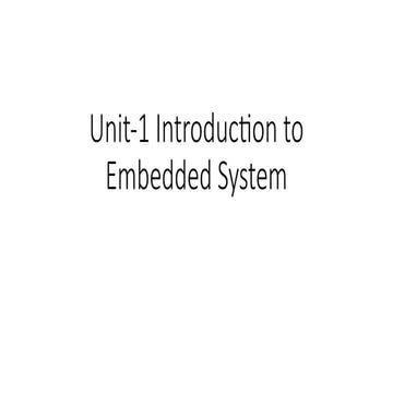 L1_Unit-1 Introduction to Embedded System.pptx