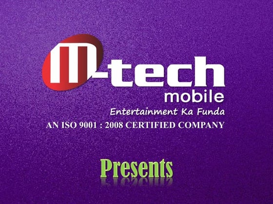 M TECH MOBILE" CHAMPION" MODEL | PPT