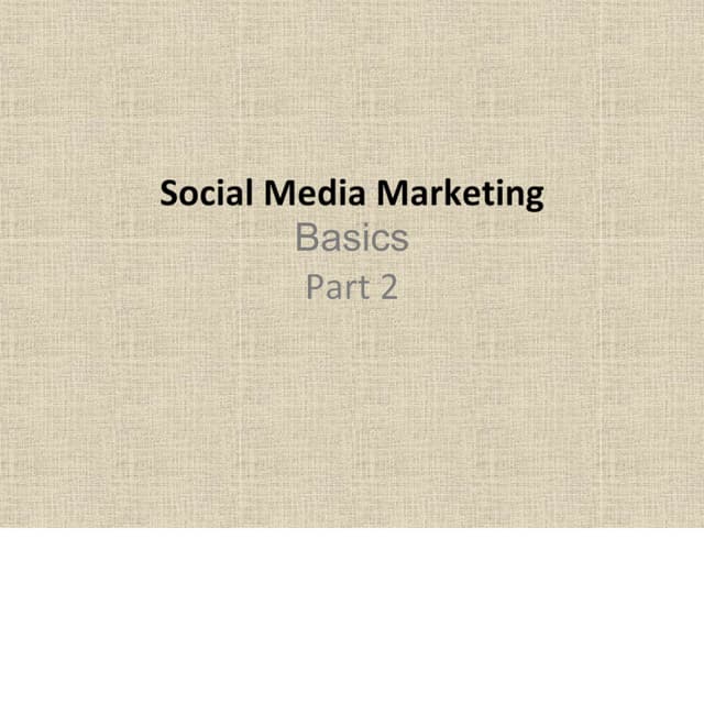 Cоціальні медіа (SMM_2) | PPTX