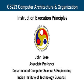 computer architecture and organization uni | PDF