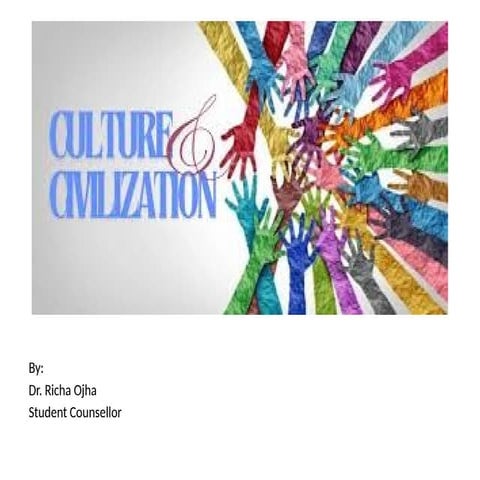 Culture and civilisation | PPTX
