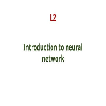Introduction To Neural Networks Basics Ppt Free Download