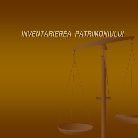 Inventarierea | PPT