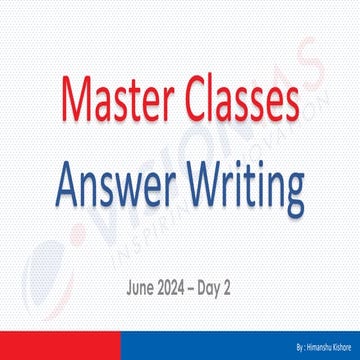 L2 - Master Class AW for Answer Wrapping | PPT