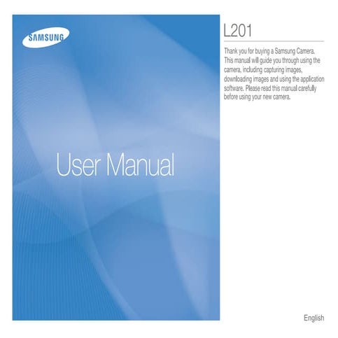 Samsung Camera L201 User Manual | PDF