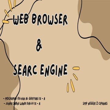 projek presentasi web browser dan search engine | PDF