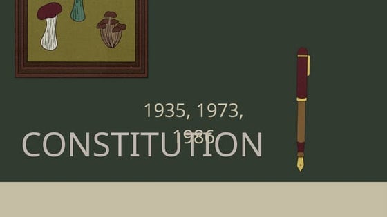 history of 1935 philippine constitution.pptx | Politics