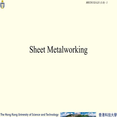 Sheetmetal metalworking and machining products | PPT