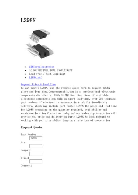 TDA7729 -STMicroelectronics- Electronics-chip.com