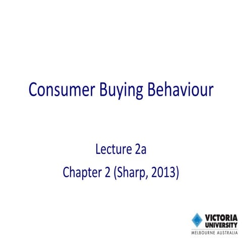L2 consumer behavior bho1171 | PPTX